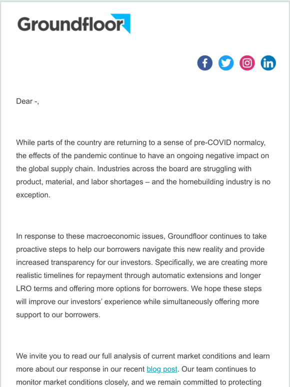 GROUNDFLOOR Finance: Macroeconomic Factors Affecting Real Estate Development | Milled
