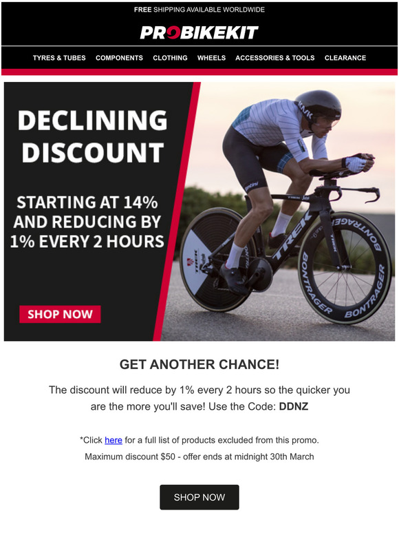 ProBikeKit: SECOND CHANCE TO GET AN EXTRA 14% OFF | Milled