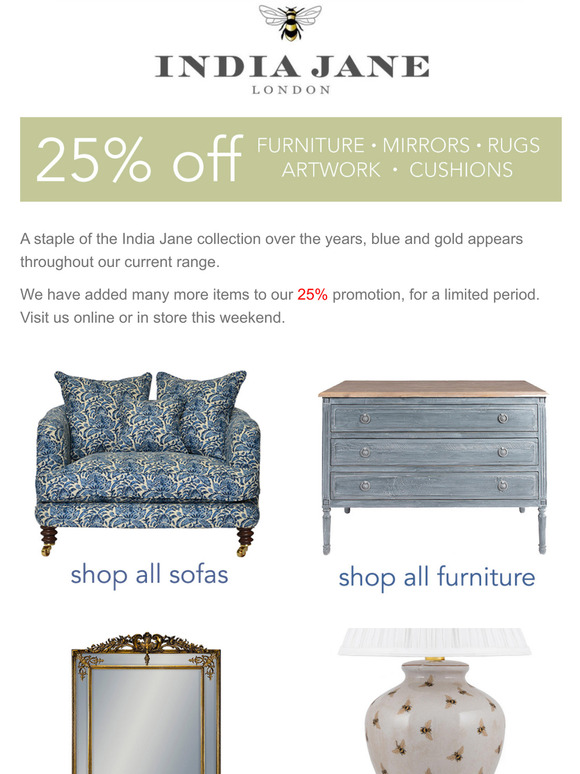 India Jane: Extended promotions | Milled