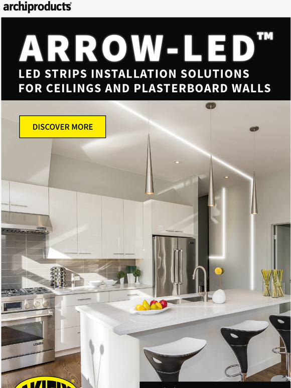 Archiproducts: LED strips installation solutions for ceilings and walls ...