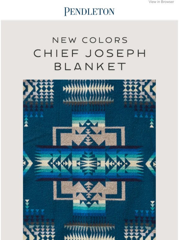 Pendleton: Our most iconic blanket | Milled