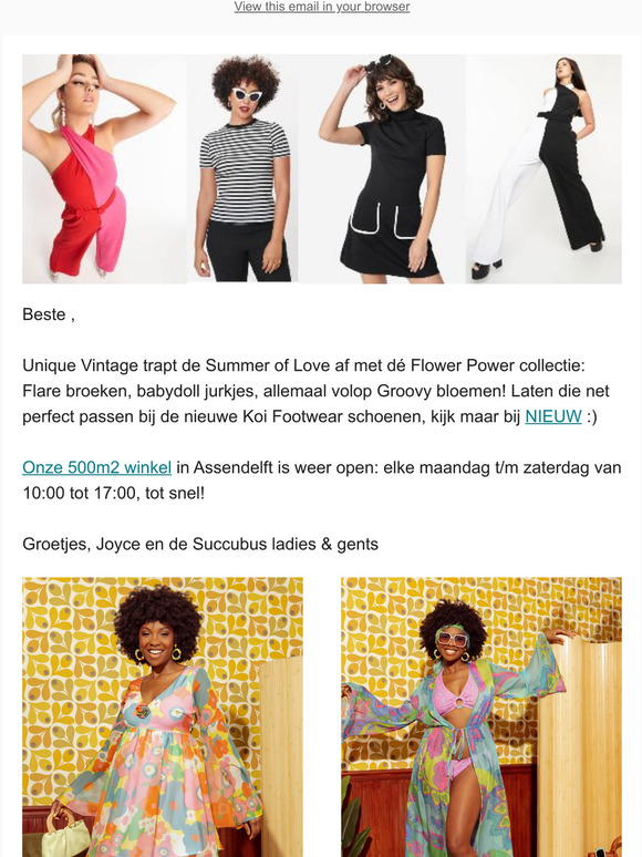 Succubus: Groovy Baby: Sixties en 70's Flower Power! | Milled