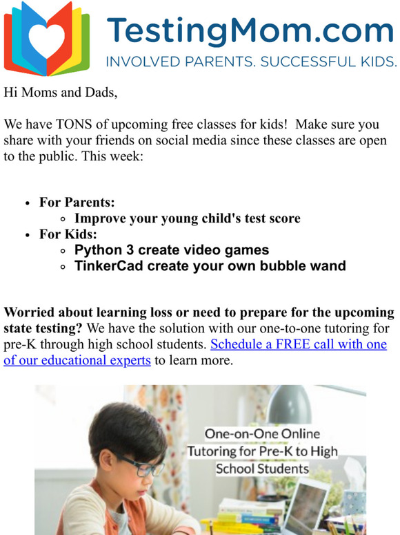 TestingMom.com: Free this week: Python, Improve Test Scores for Kiddos ...