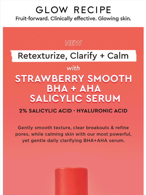 Glow Recipe Email Newsletters: Shop Sales, Discounts, and Coupon Codes