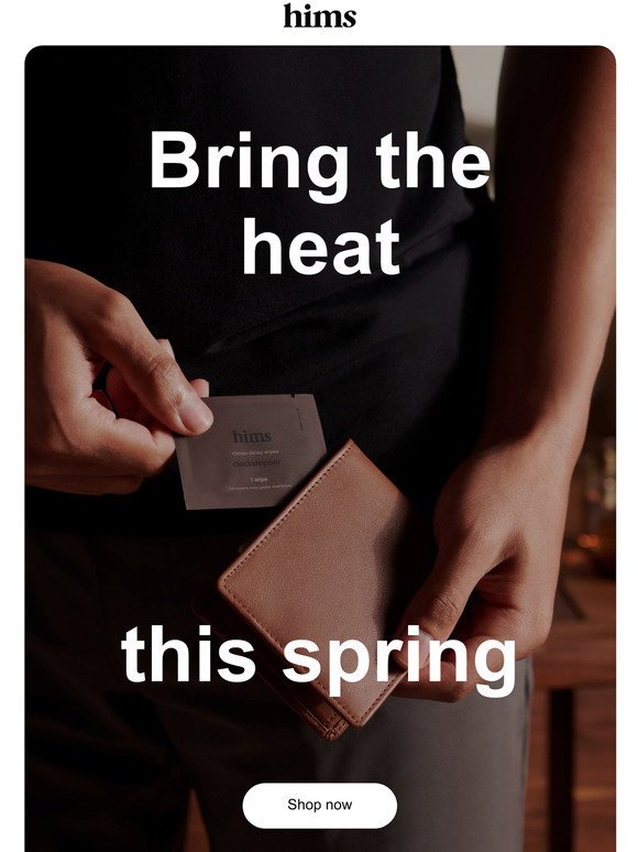 Hims: Dont wait: Get 20% off Climax Delay wipes | Milled