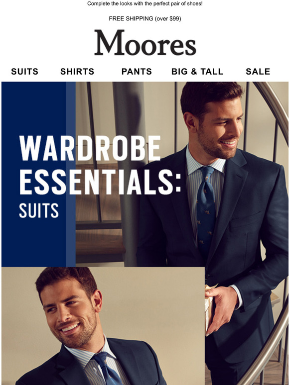 Moores Clothing: Best-selling suits from Van Heusen, Kenneth Cole and ...