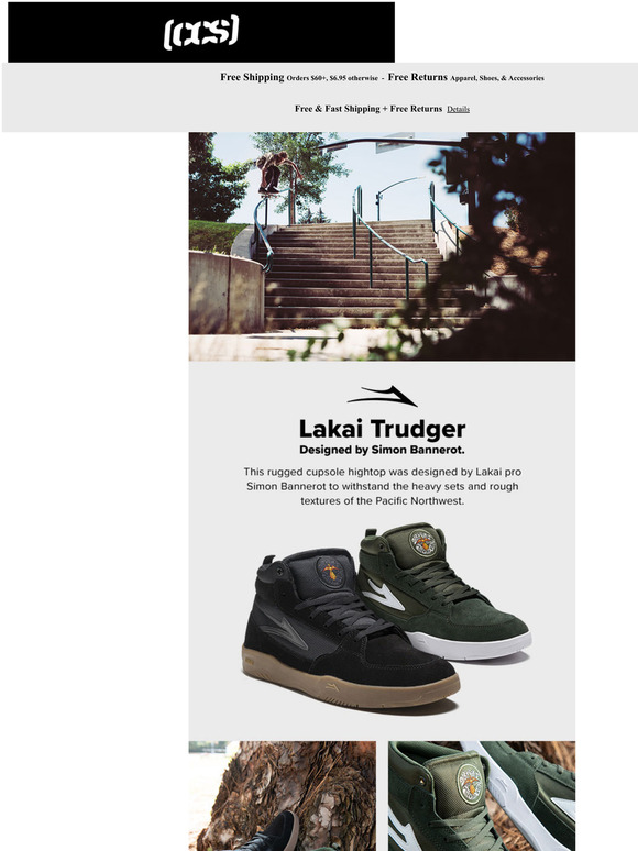 CCS: Built Tough: Lakai's New Trudger Shoes | Milled
