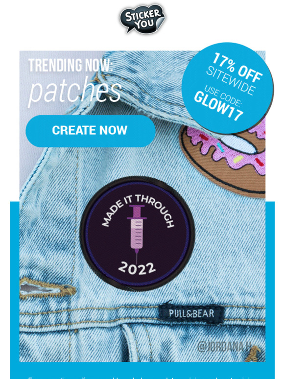 StickerYou: Trend Alert Patches -> | Milled