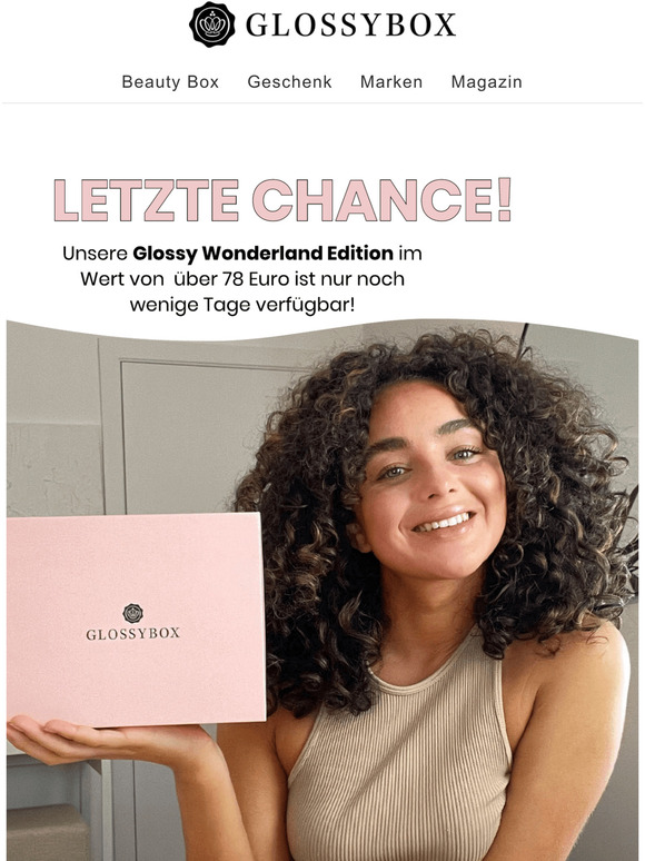 Glossy Box: Der finale Countdown luft Du musst schnell sein! | Milled