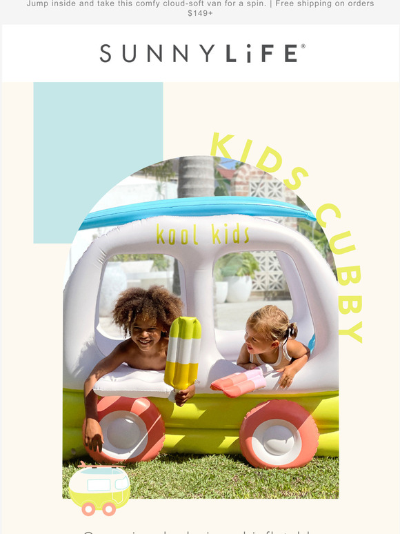 Sunnylife: The Kids Cubby Featuring 5 Inflatables! | Milled