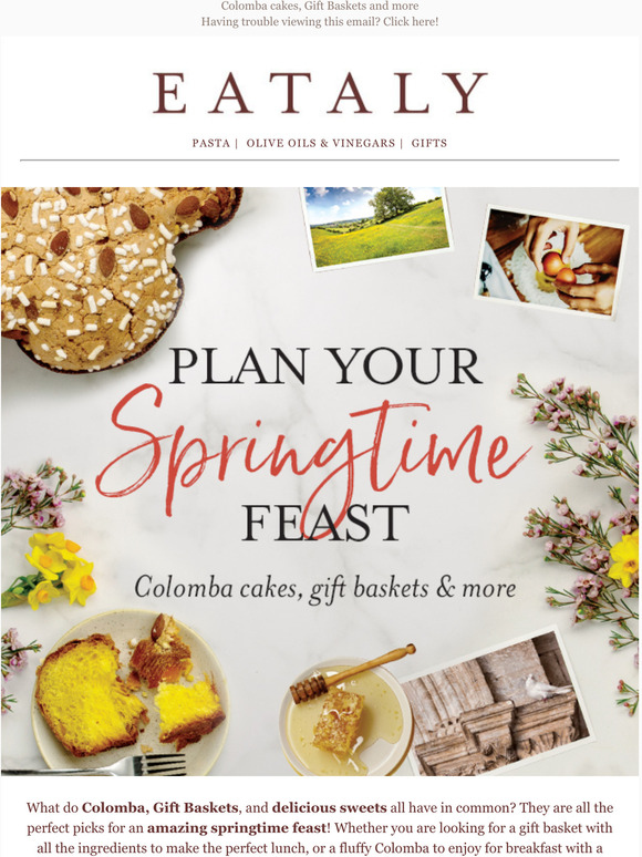 Eataly: Plan your Springtime feast! | Milled
