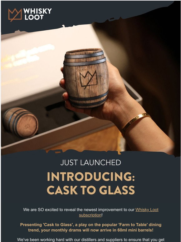 Liquor Loot: Introducing CASK TO GLASS | Milled