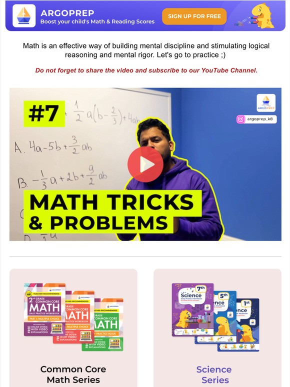 ArgoPrep: The benefits of mental rigor through mathematics | Milled