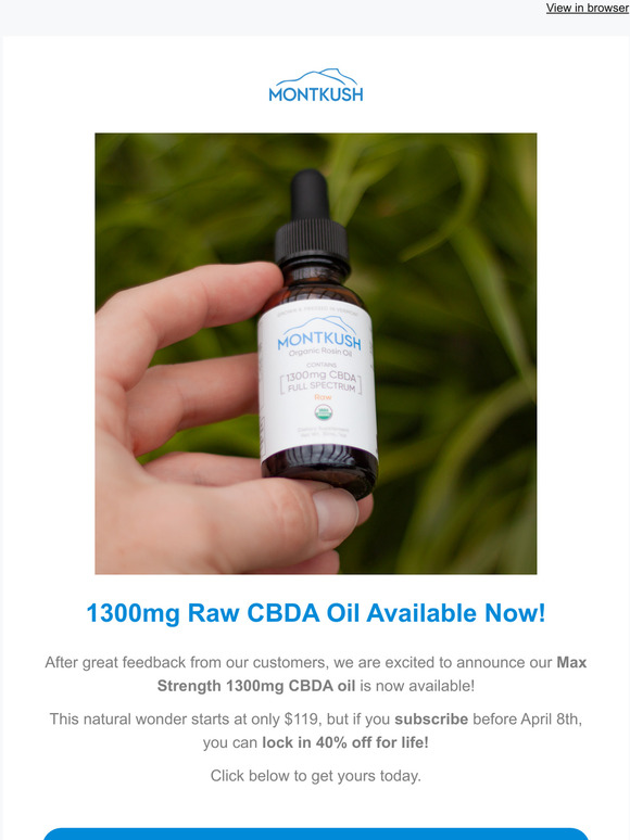 Montkush: New Strength Alert! | Milled