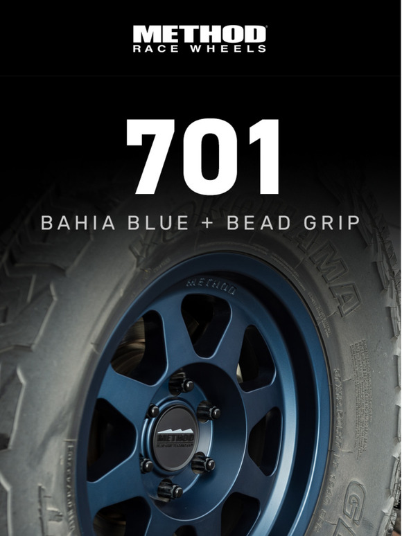 Method Race Wheels: 701 & 703 Bead Grip | Milled