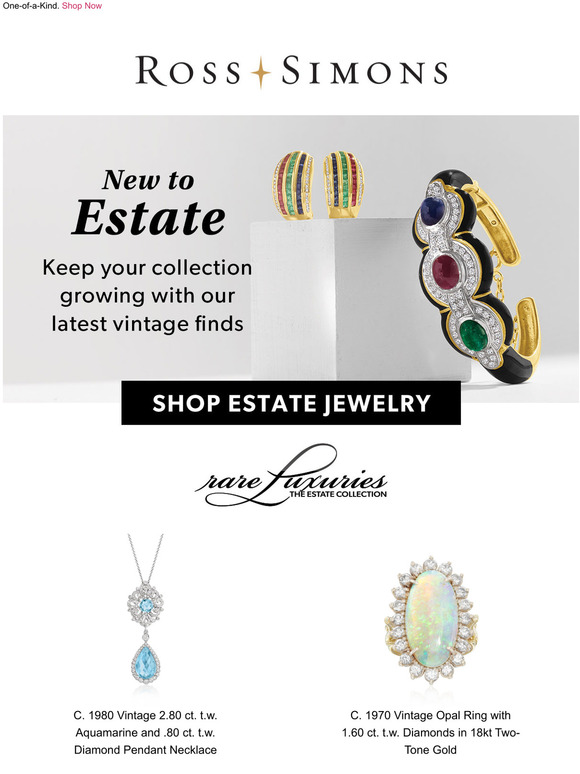 Ross-Simons Email Newsletters: Shop Sales, Discounts, and Coupon Codes