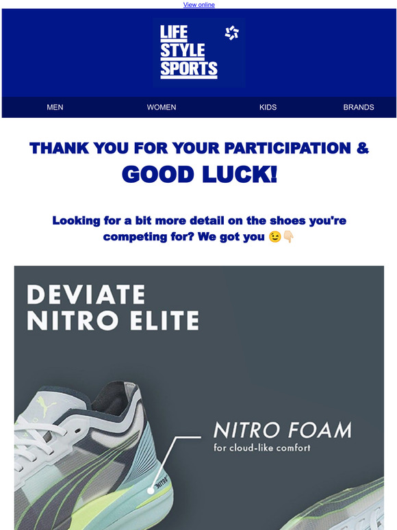 Life Style Sports: Thank you for entering our Puma Competition | Milled