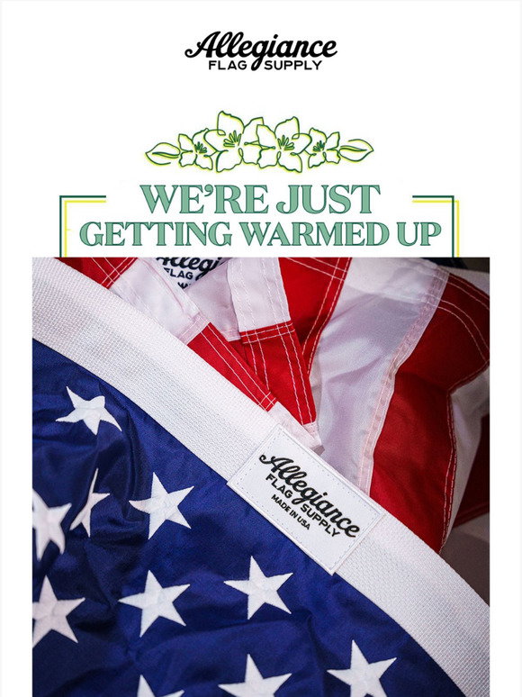 Allegiance Flag Supply: Get Your Allegiance Flags Ready! | Milled