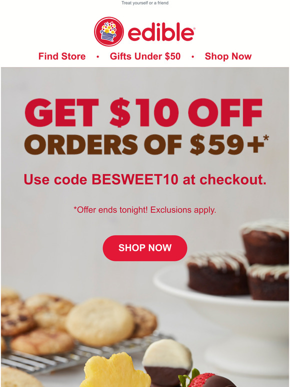 Edible Arrangements: Your coupon expires today | Milled