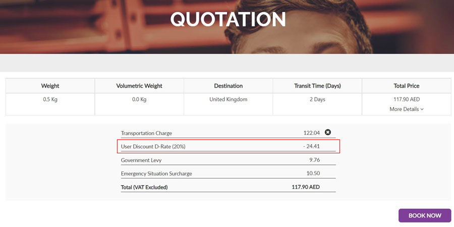 Time Express: Get 20% Off on all your Commercial Parcels! | Milled
