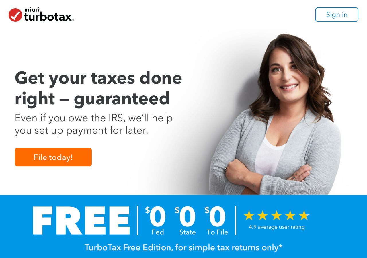 Intuit: Please Sign In: Transfer Last Year's Tax Information to Get ...