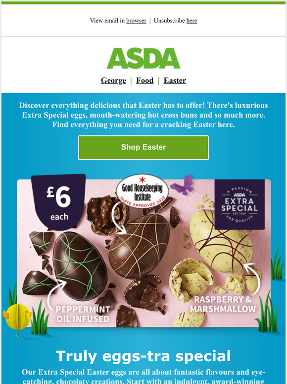 Asda George: Did someone say eggs-tra special? | Milled