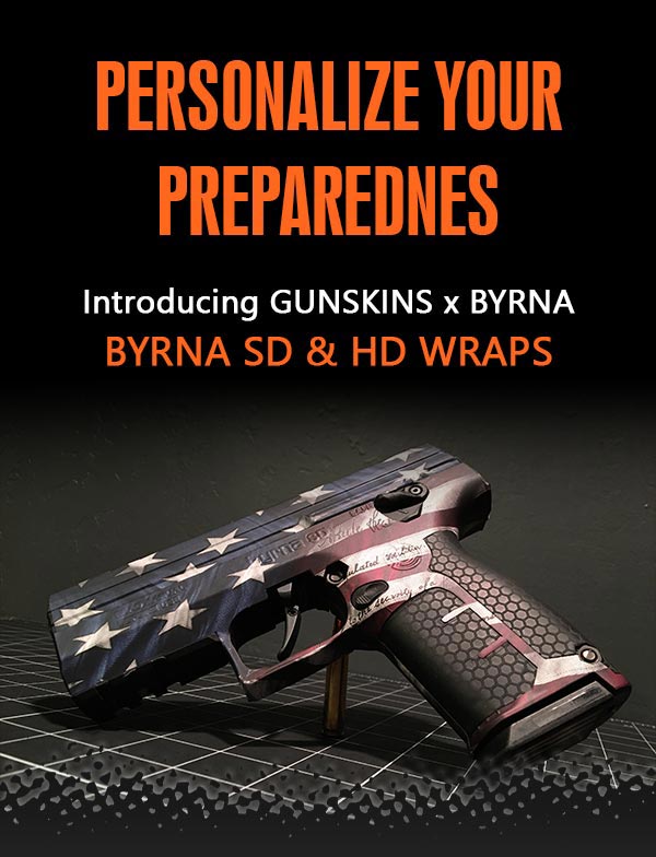 GunSkins: Prepare to Defend! GunSkins Byrna team up for new skins! | Milled