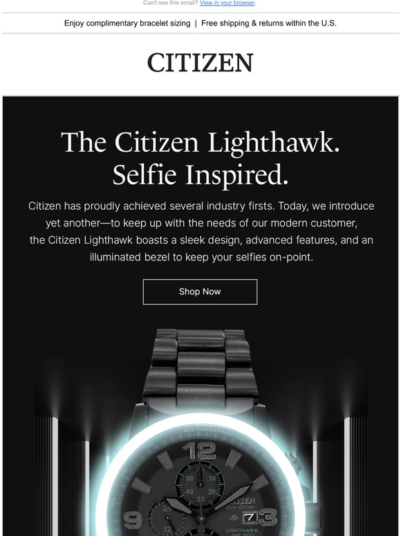 Citizen: Introducing, the Limited-Edition Citizen Lighthawk | Milled