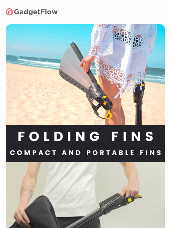 Gadget Flow: Now there are Folding Fins that packs up in just two ...