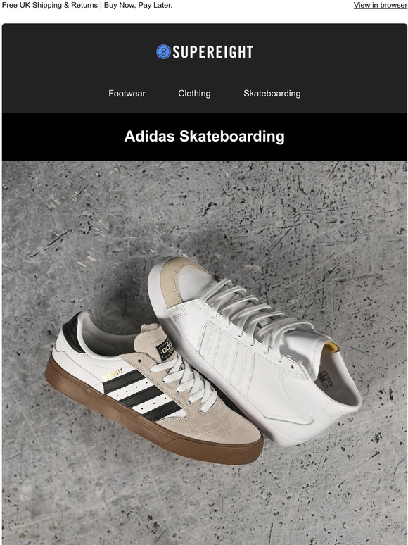 Supereight: New Adidas Skateboarding, Globe & Element Decks | Milled