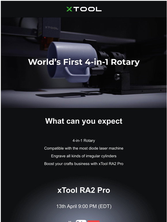xTool: NewDo more sphere & cylinder engraving projects | Milled