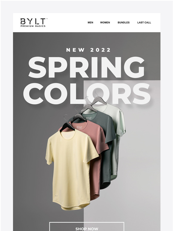 BYLT Basics: New Spring Colors | Milled