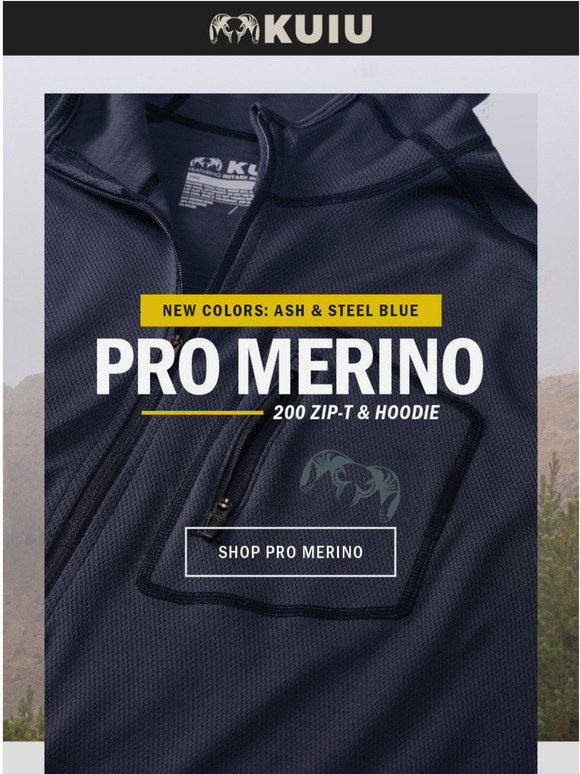 KUIU: Pro Merino 200 is Back in Stock | Milled