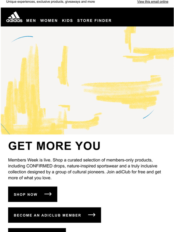adidas: Members Week is live with exclusive products | Milled