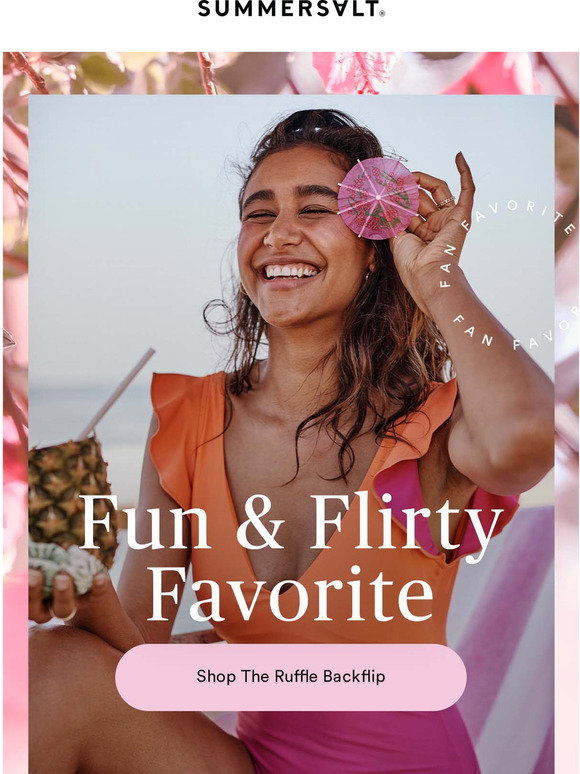 Summersalt: Our most-loved ruffle swimsuit | Milled