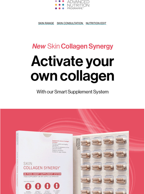 Advanced Nutrition Programme: Introducing NEW Skin Collagen Synergy ...