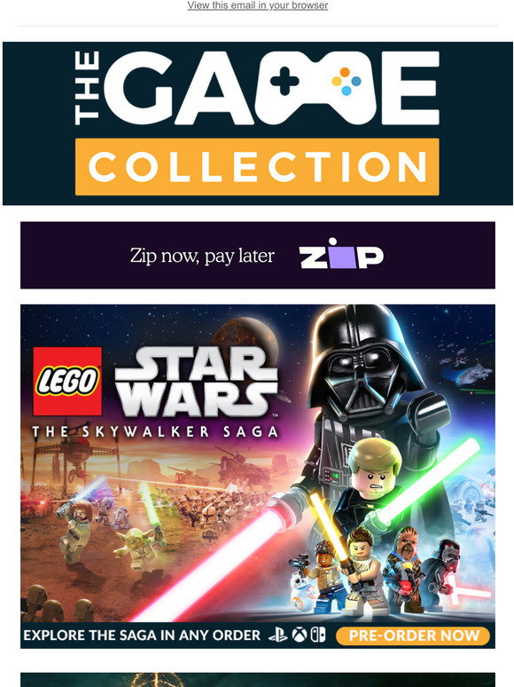 The Game Collection: "Laugh it up, Fuzzball!"... LEGO Star Wars is OUT ...