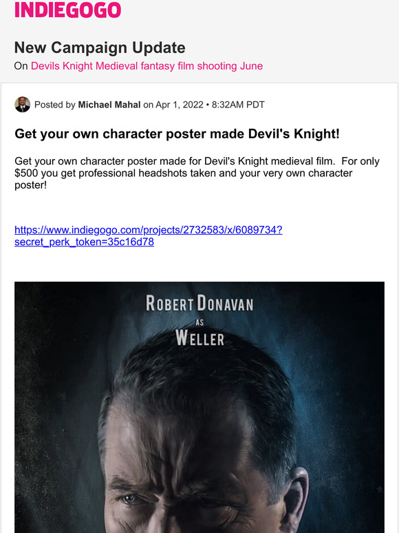 Indiegogo: Update #51 from Devils Knight Medieval fantasy film shooting ...