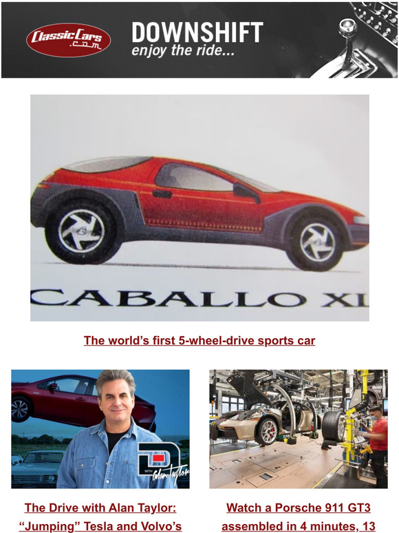 ClassicCars: The worlds first 5-wheel-drive sports car | Milled