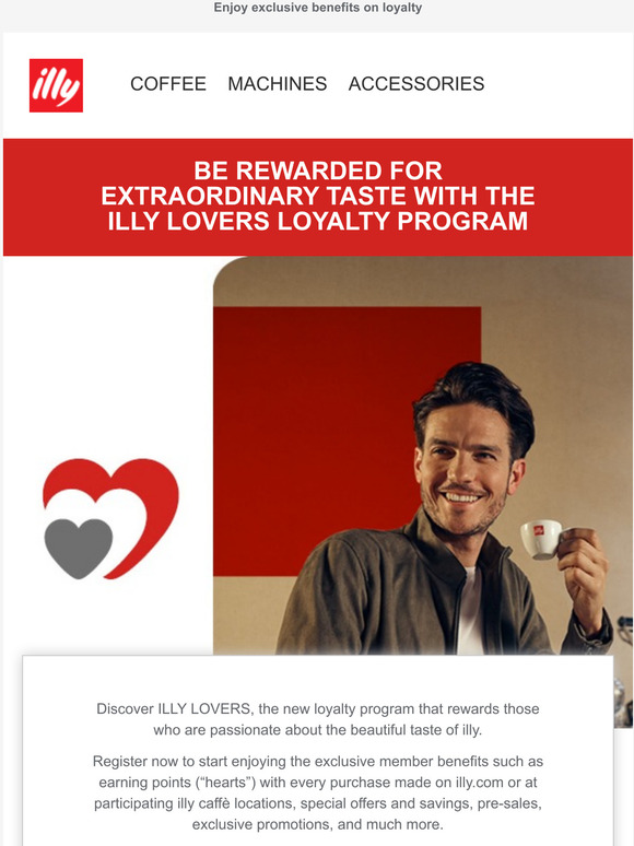 illy: Discover the ILLY LOVERS Loyalty Program | Milled