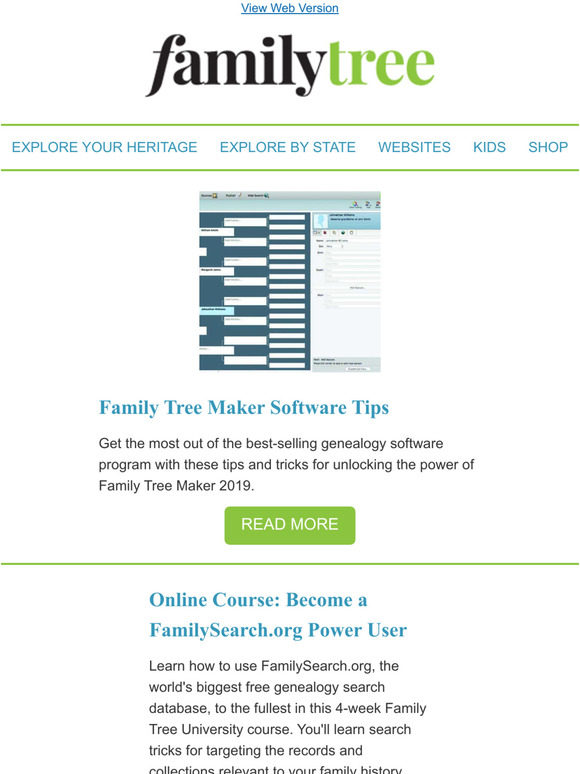 Family Tree Magazine: Family Tree Maker Tips, Genealogy Apps and More ...