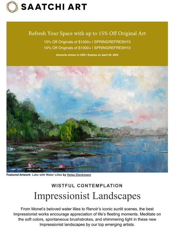 Saatchi Art: An Iconic Art Style to Inspire Reflection | Milled