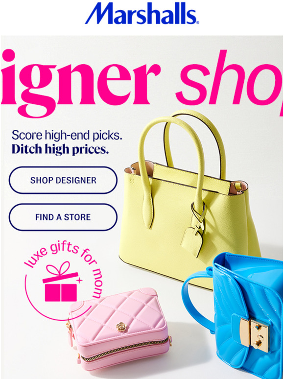 Marshalls: *Lower* prices on high-end labels | Milled