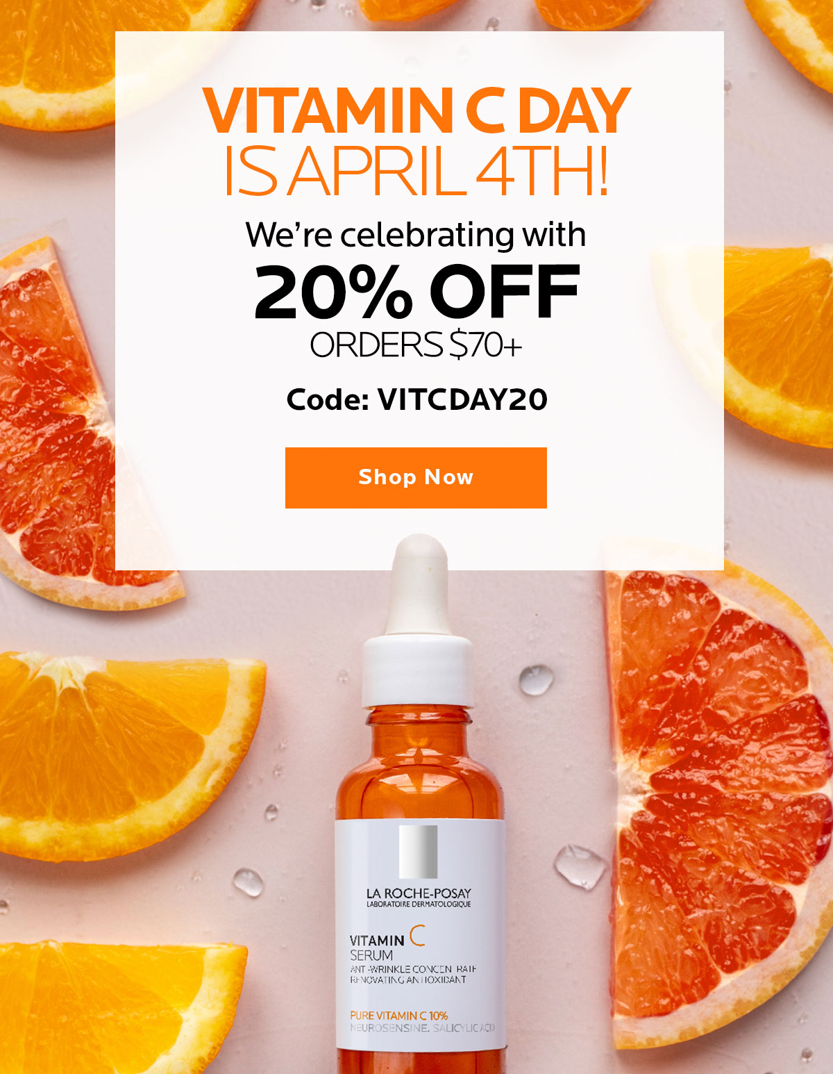 La Roche-Posay: Celebrate Vitamin C Day With 20% Off | Milled