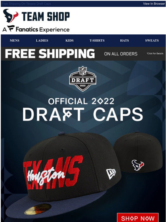 Houston Texans: The Official Cap Of The 2022 Draft! | Milled