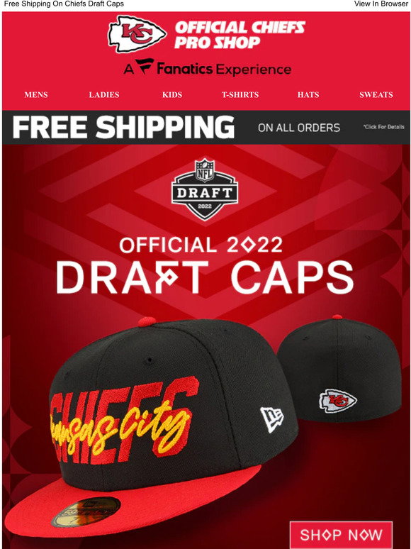 Kansas City Chiefs: The Official Cap Of The 2022 Draft! | Milled