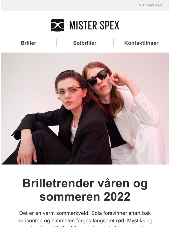 Loveyewear: Brilletrender vren og sommeren 2022 | Milled
