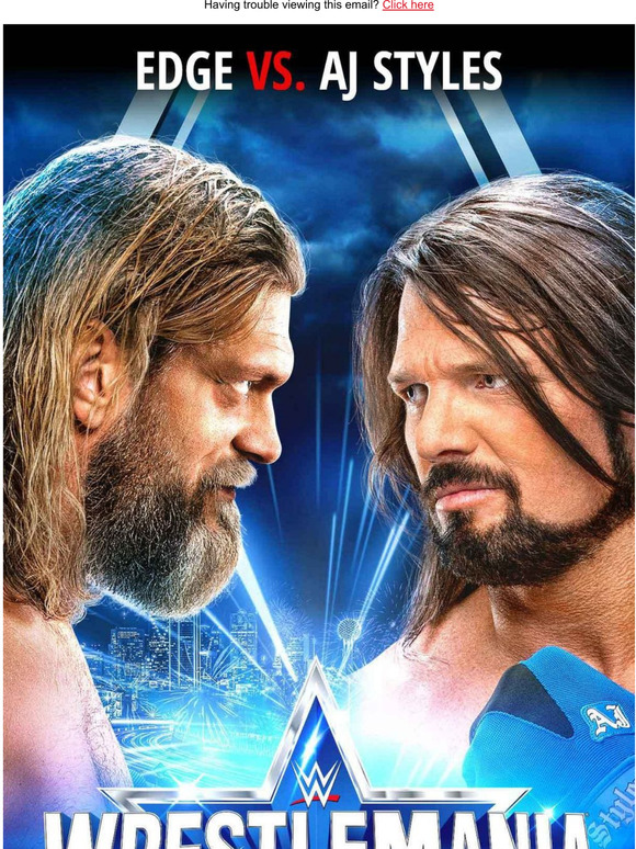 WWE Shop: WrestleMania Night 2 is Tonight! | Milled