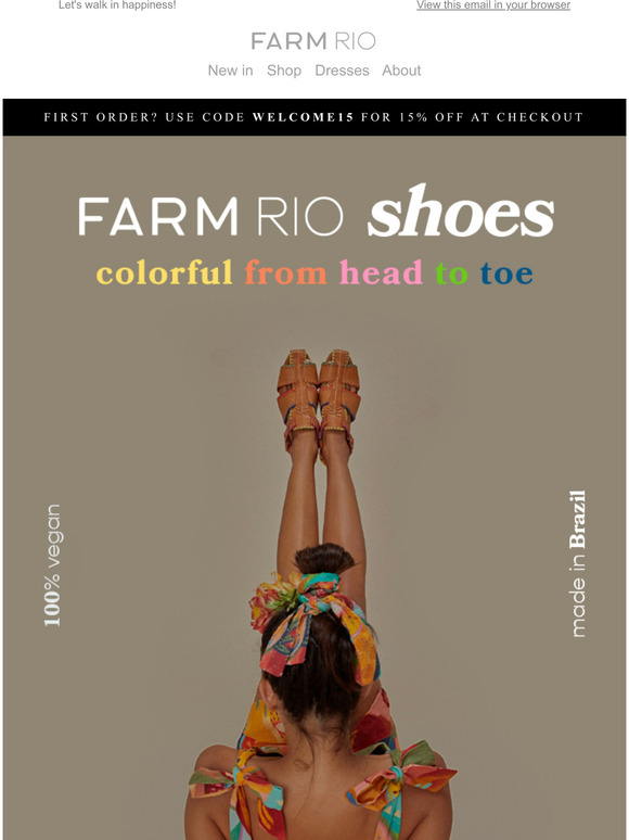 FARM Brasil: FARM Rio Shoes are here | Milled