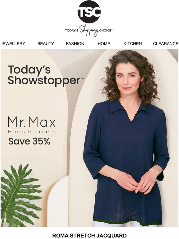 The Shopping Channel: Todays Showstopper - Mr. Max | Milled